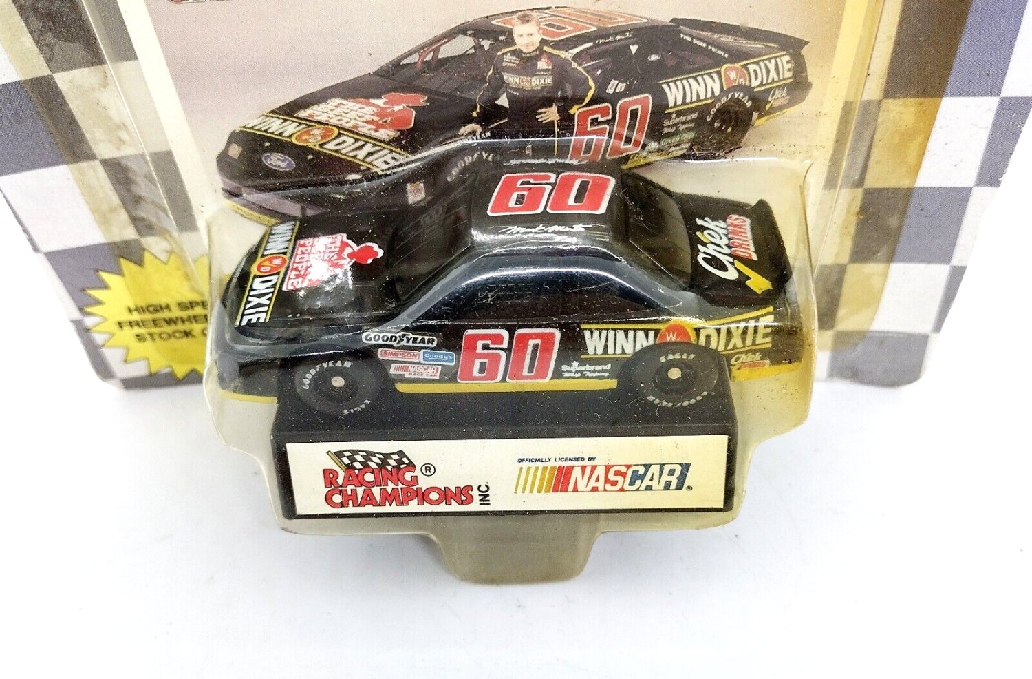 Mark Martin #60 Winn Dixie Nascar 1992 Racing Champions 1:64 Die Cast Car