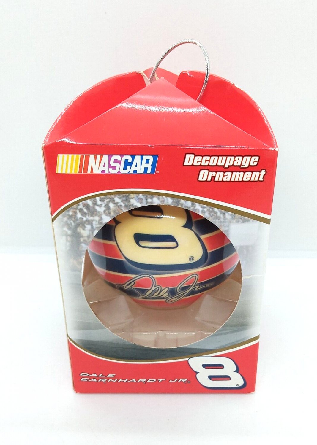Dale Earnhardt Jr. #8 Trevco 2005 Made For Kmart Nascar Christmas Ornament