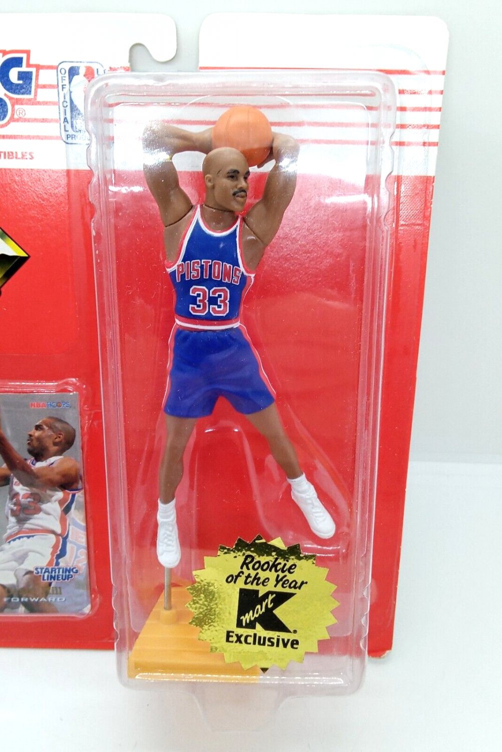 Grant Hill Detroit Pistons 1995 Kmart Exclusive NBA Starting Lineup Figure