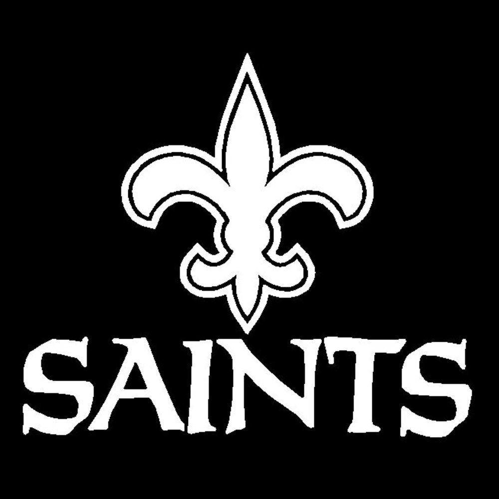 12" New Orleans Saints Flur De Lis Vinyl Decal Window Sticker for Who ...