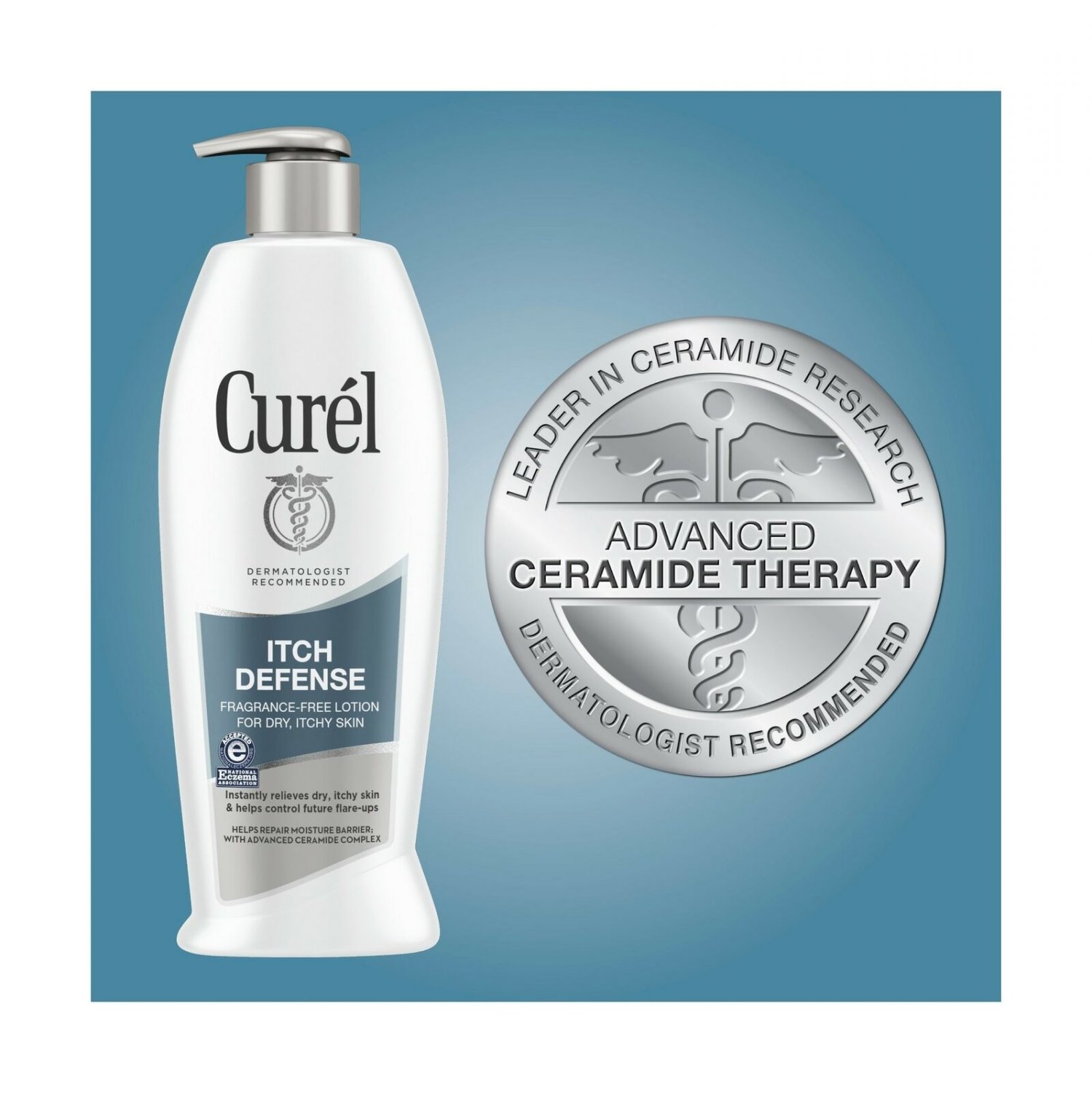 Curel Itch Defense Calming Body Lotions Dry Skin Moisturizer Eczema ...