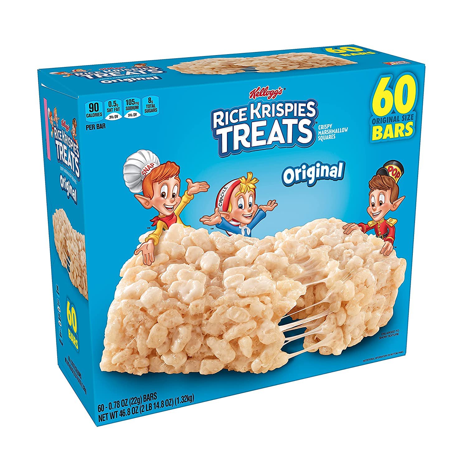 Kellogg'S Rice Krispies Treats, 60 Bars