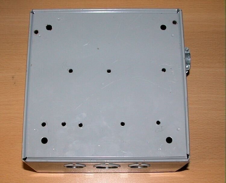 Wiegmann Junction / Pull Box 8x8x4 Electrical Enclosure 142P No Cover Panel
