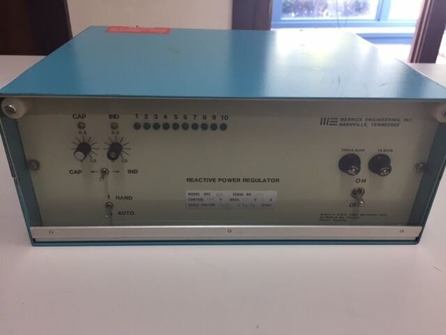 Merrick Reactive Power Regulator, Model RPS210