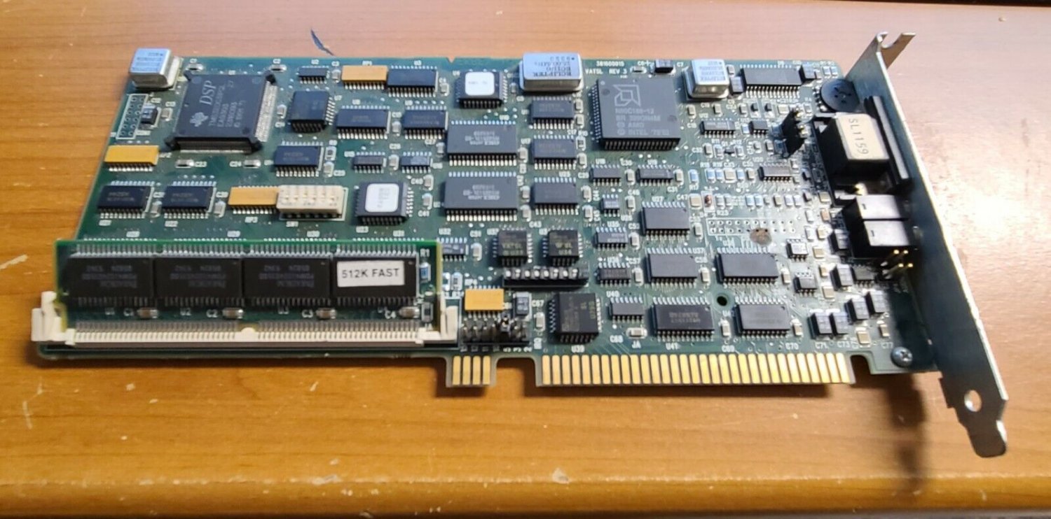 Rare Verbex VATSL Continuous Speech Voice Recognition Baord w/software