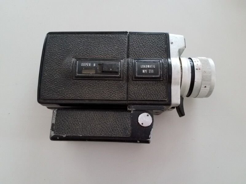 Vintage Hanimex Camcorder Movie Camera Loadmatic MPF 310 Super 8