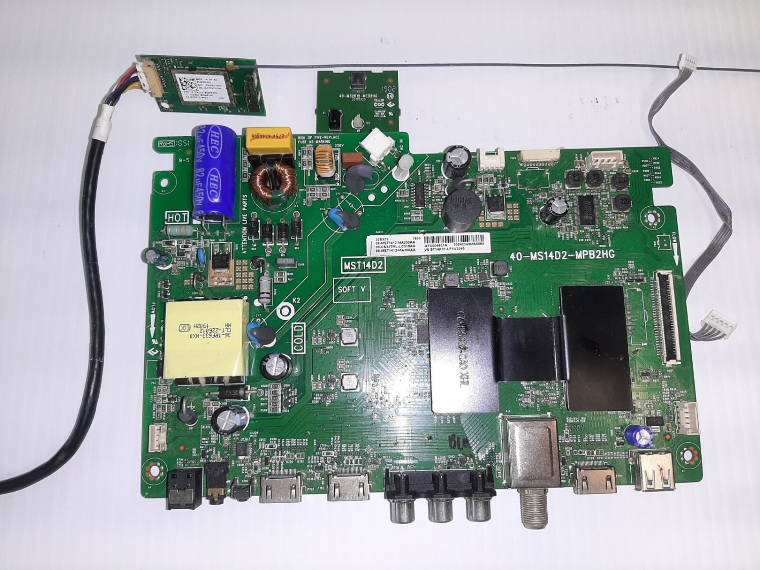 TCL Model 32S321 TV PCB Main Board a70
