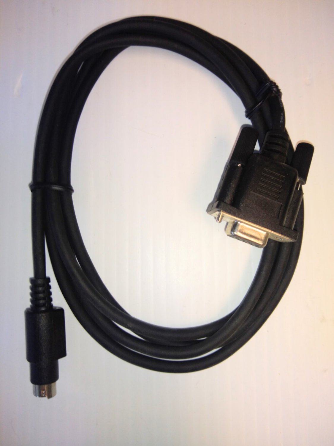 DB9 Female to 8 Pin Male Mini Din Serial Cable Approx. 6 ft
