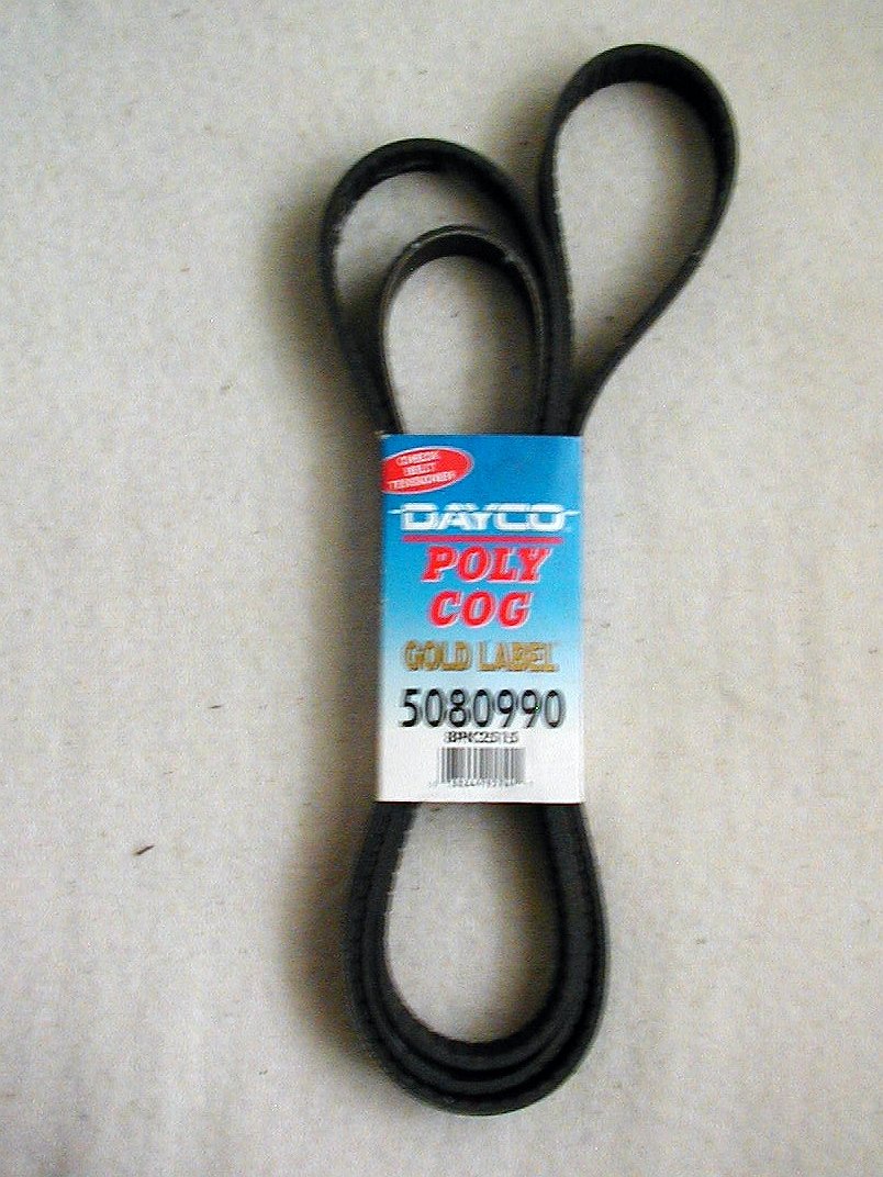 Dayco Poly Cog Gold Label Serpentine Belt #5080990
