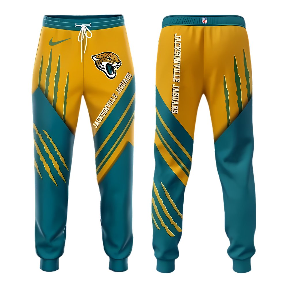 Jacksonville Jaguars Team Claw NFL Sweatpants