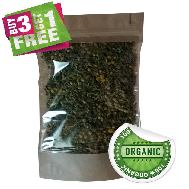Tansy Tanacetum vulgare 100g Organic Dried Herbal Tea 100% Pure