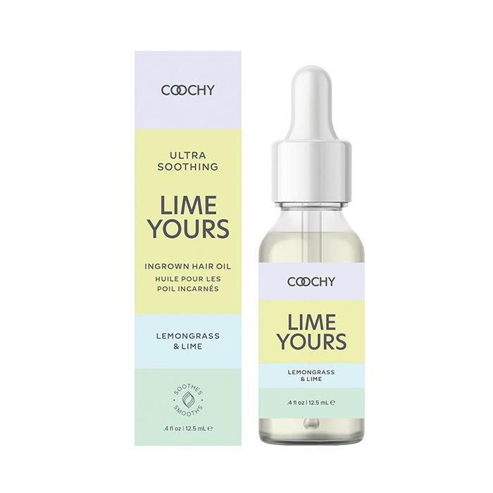 COOCHY Ultra Soothing Ingrown Hair Oil - .5 oz Lemongrass Lime