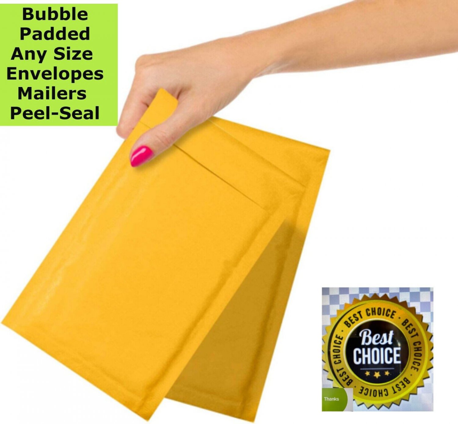 Bubble Padded Any Size Envelopes Mailers Poly Shipping Bags Kraft ...