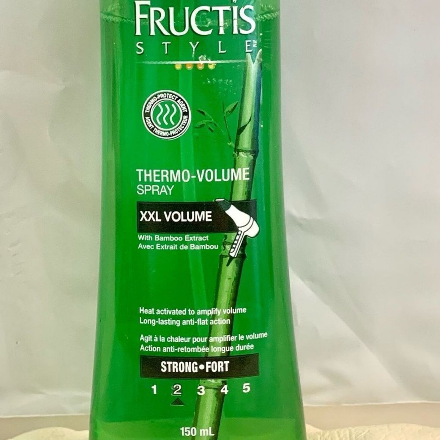 GARNIER Fructis Thermo Volume Spray XXL Strong 2 with Bamboo Extract ...