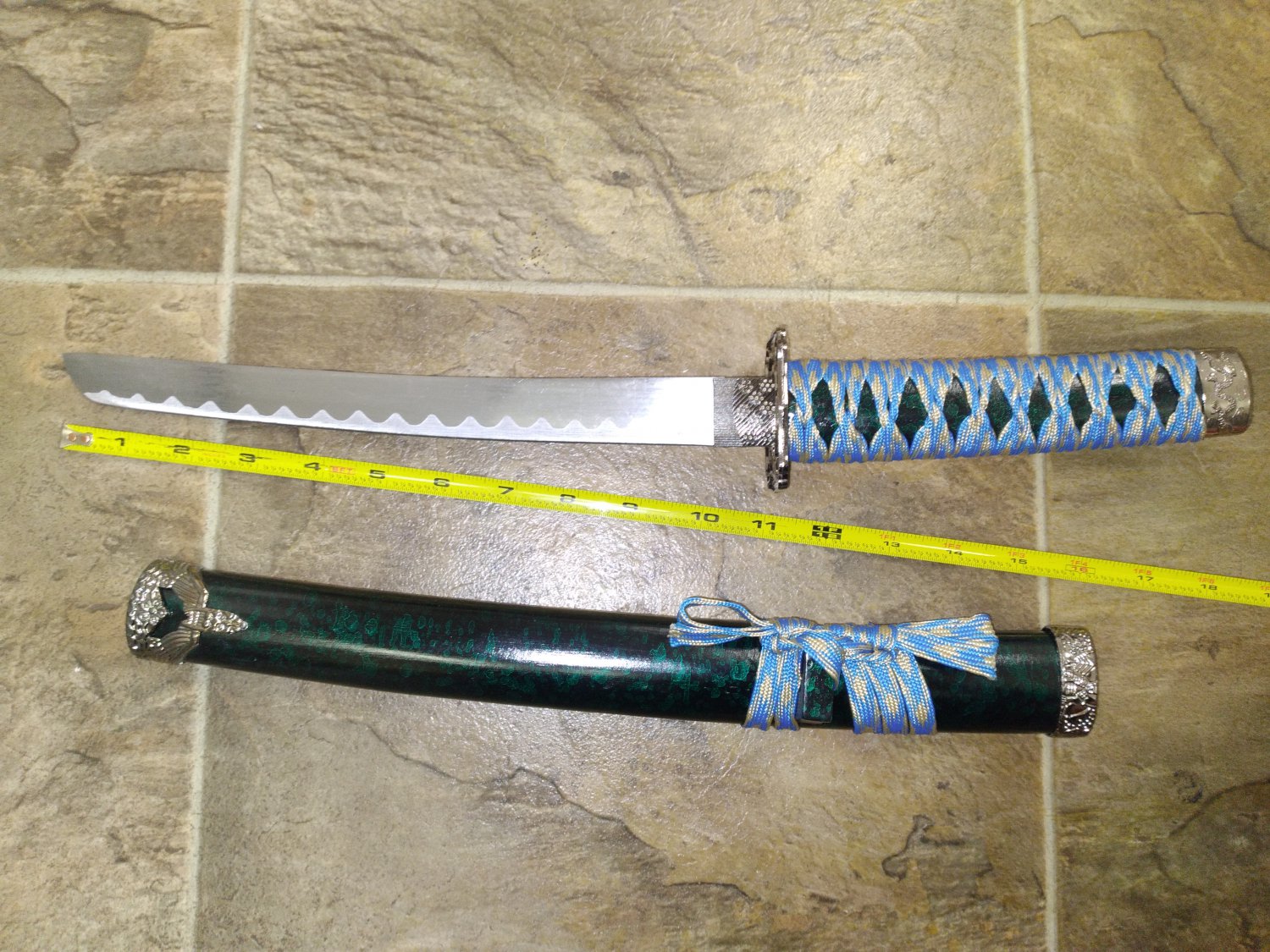 Light Blue Short Sword Katana