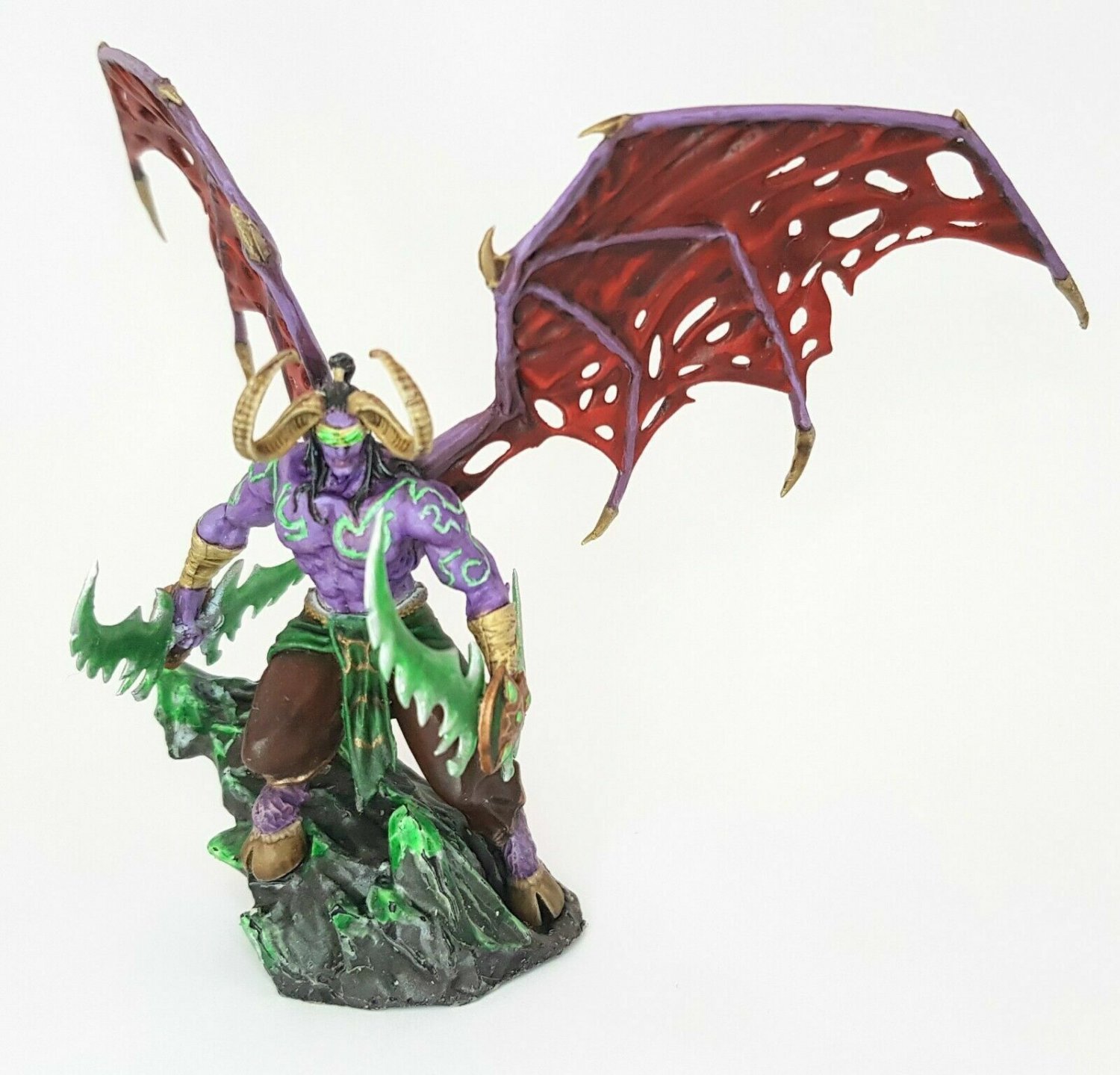 1/32 95mm Resin Model Kit Illidan Stormrage Demon Elf Warcraft ...