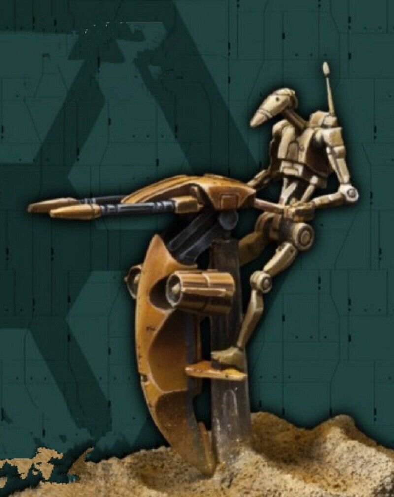 30mm Resin Figure Model Kit Star Wars Assault Droid Unpainted Unassambled