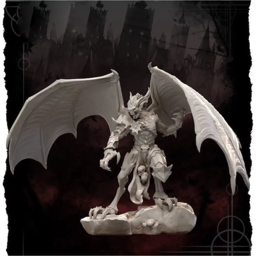 1/24 Resin Model Kit Devil Demon Fantasy Unpainted