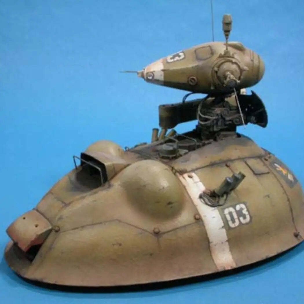 1/35 Resin Steampunk Model Kit Space Gun Droid Fallout Sci-fi Unpainted