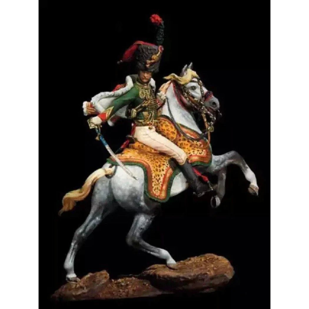 1/32 Resin Model Kit Napoleonic Wars Imperial Guard Horseman Unpainted