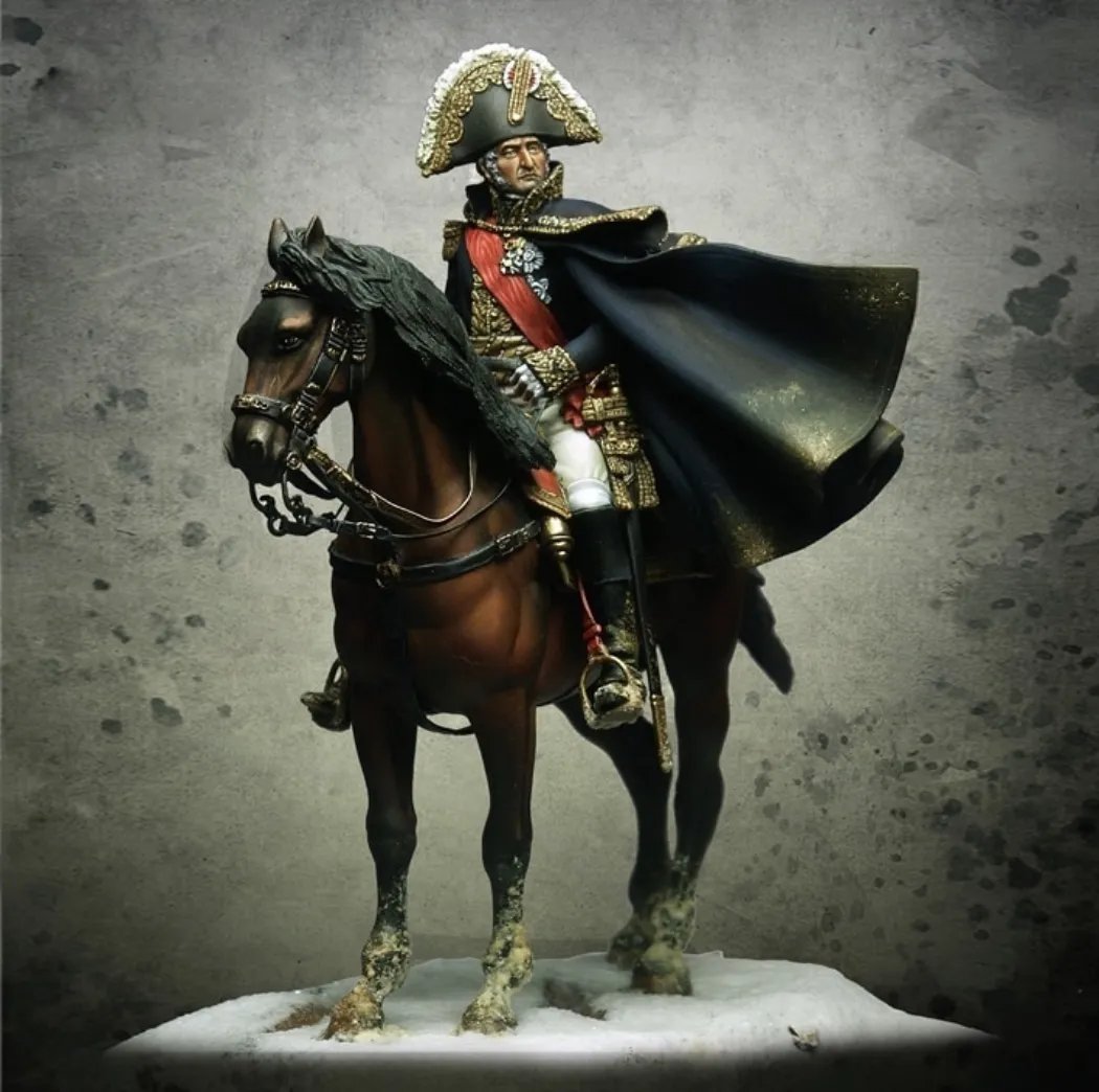 1/32 Resin Model Kit Horseman Napoleonic Wars French General A-1491 ...