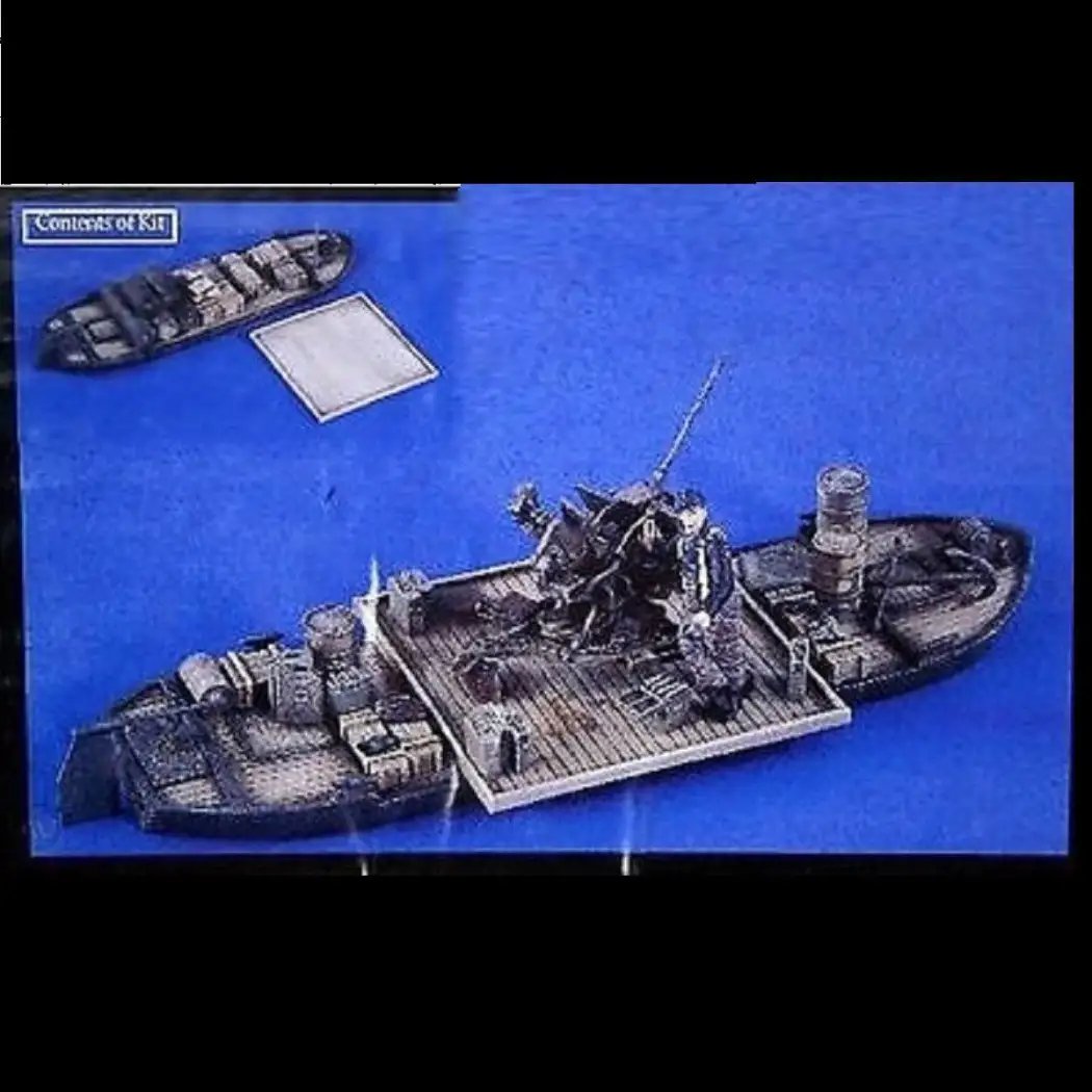 1/35 Resin Model Kit German Boat WW2 Unpainted