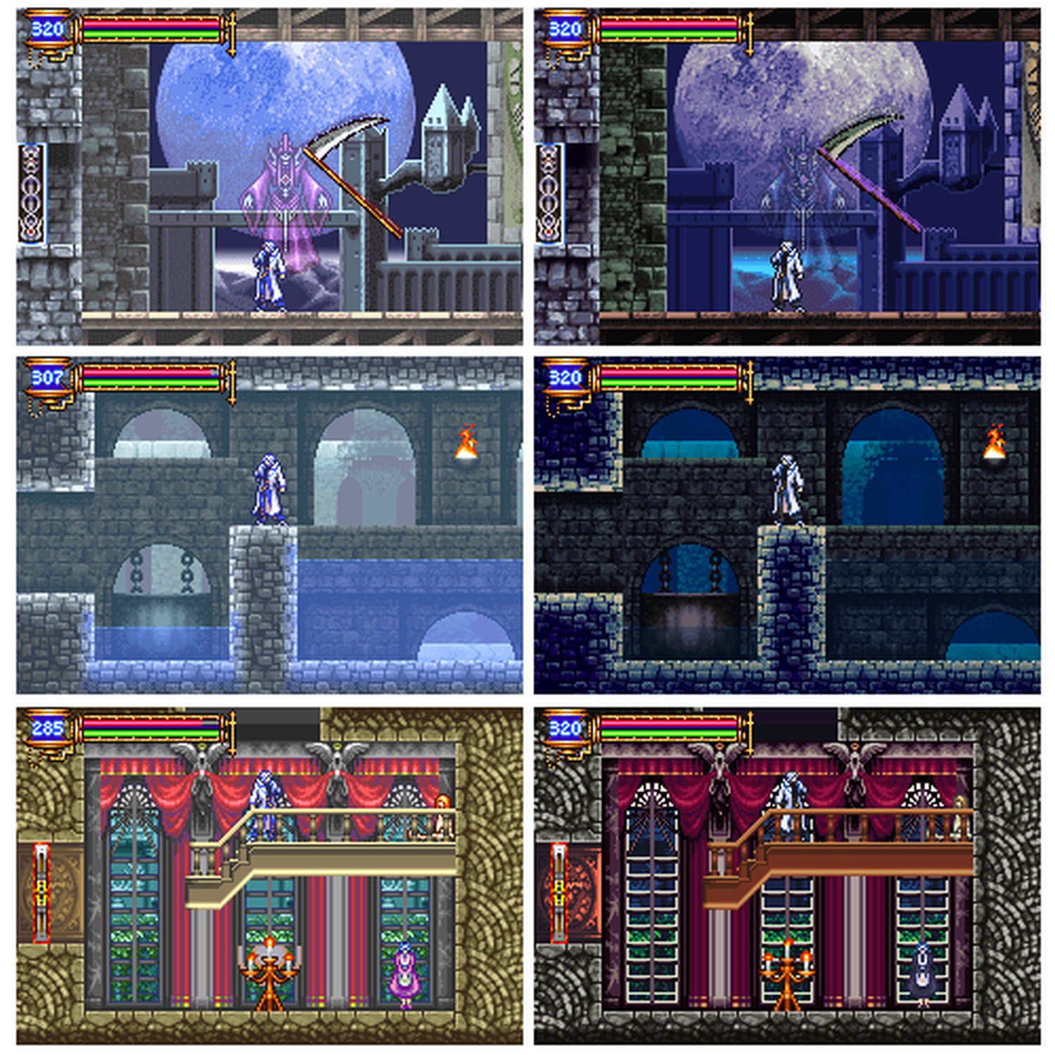 Castlevania: Aria of Sorrow Recolor GBA cartridge Color Restoration for ...