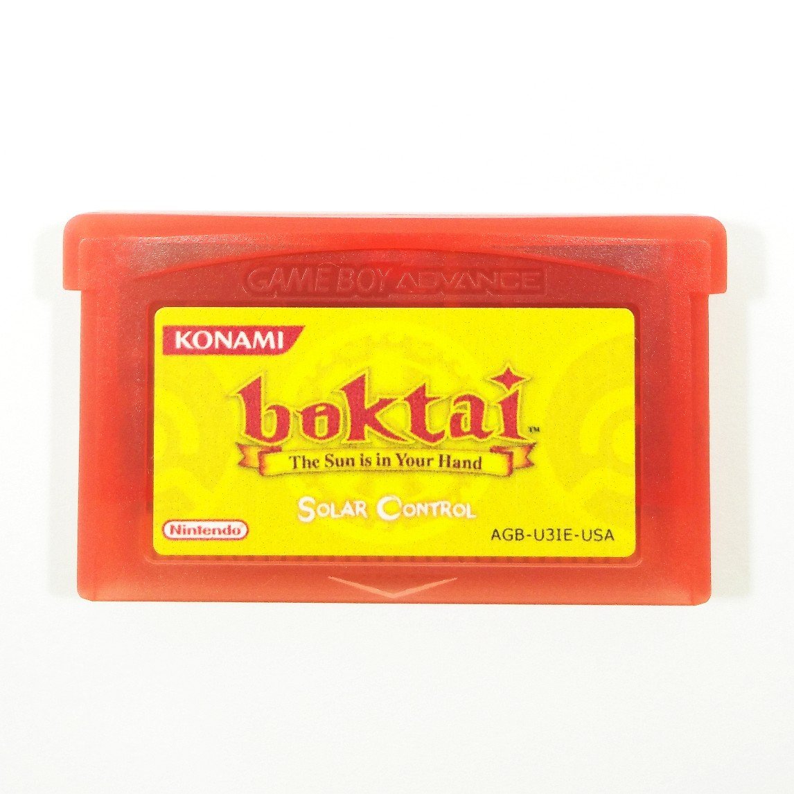 Boktai: The Sun Is in Your Hand Solar Control GBA cartridge for ...