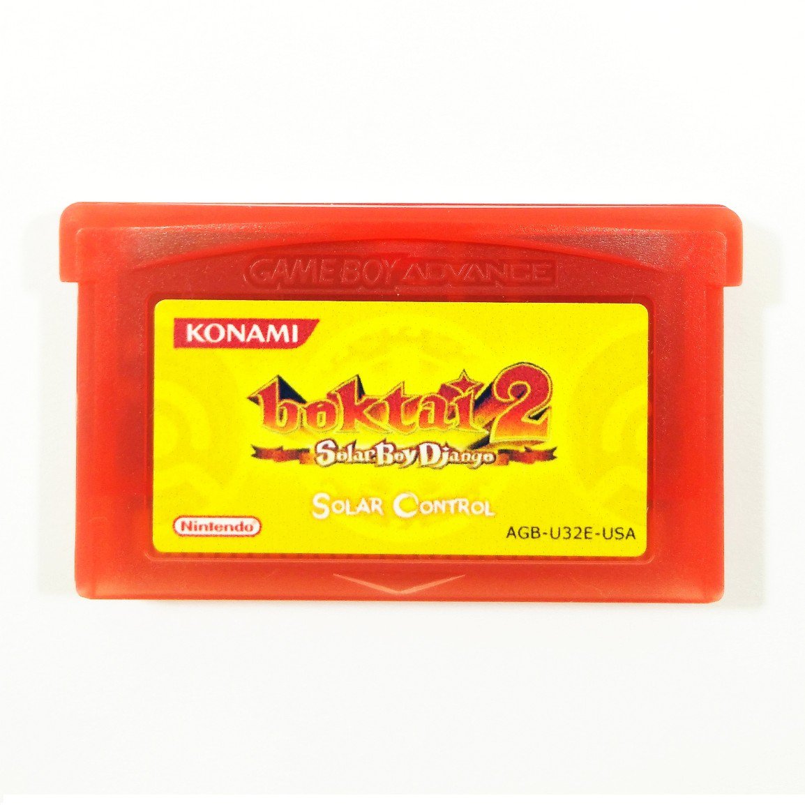 Boktai 2: Solar Boy Django Nintendo Game Boy Advance GBA cartridge (Sun ...