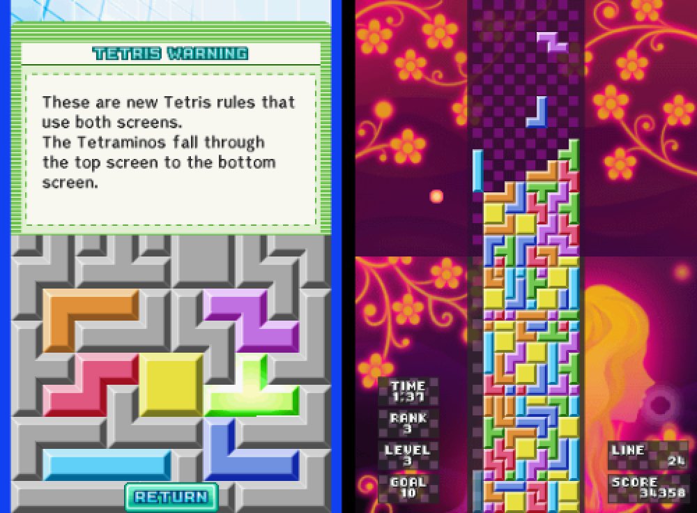Tetris DS THQ version Nintendo DS cartridge (compatible in DS and DS ...