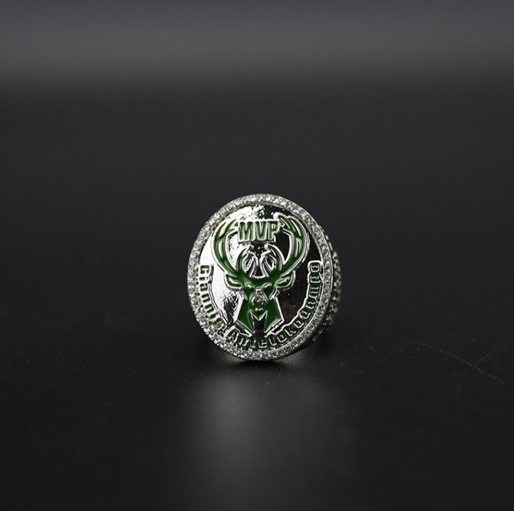 2018-2019 Milwaukee Bucks Basketball NBA Championship Ring MVP 34# Size ...
