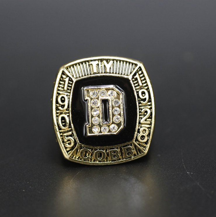 1905-1928 Hall of Fame MLB championship ring TY Cobb（838）
