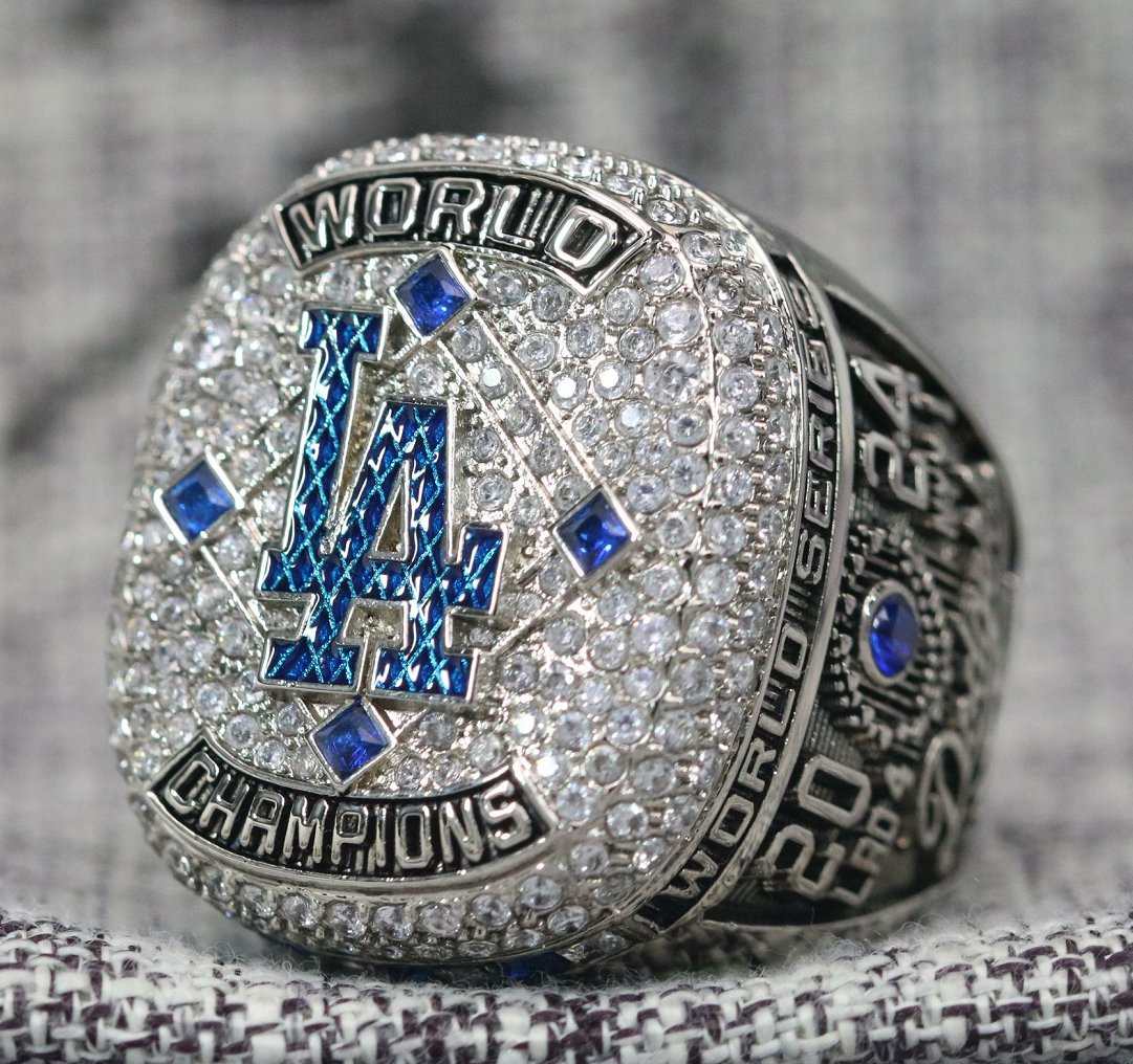 With Your name&number 2024 Los Angles Dodgers World Seires championship ...