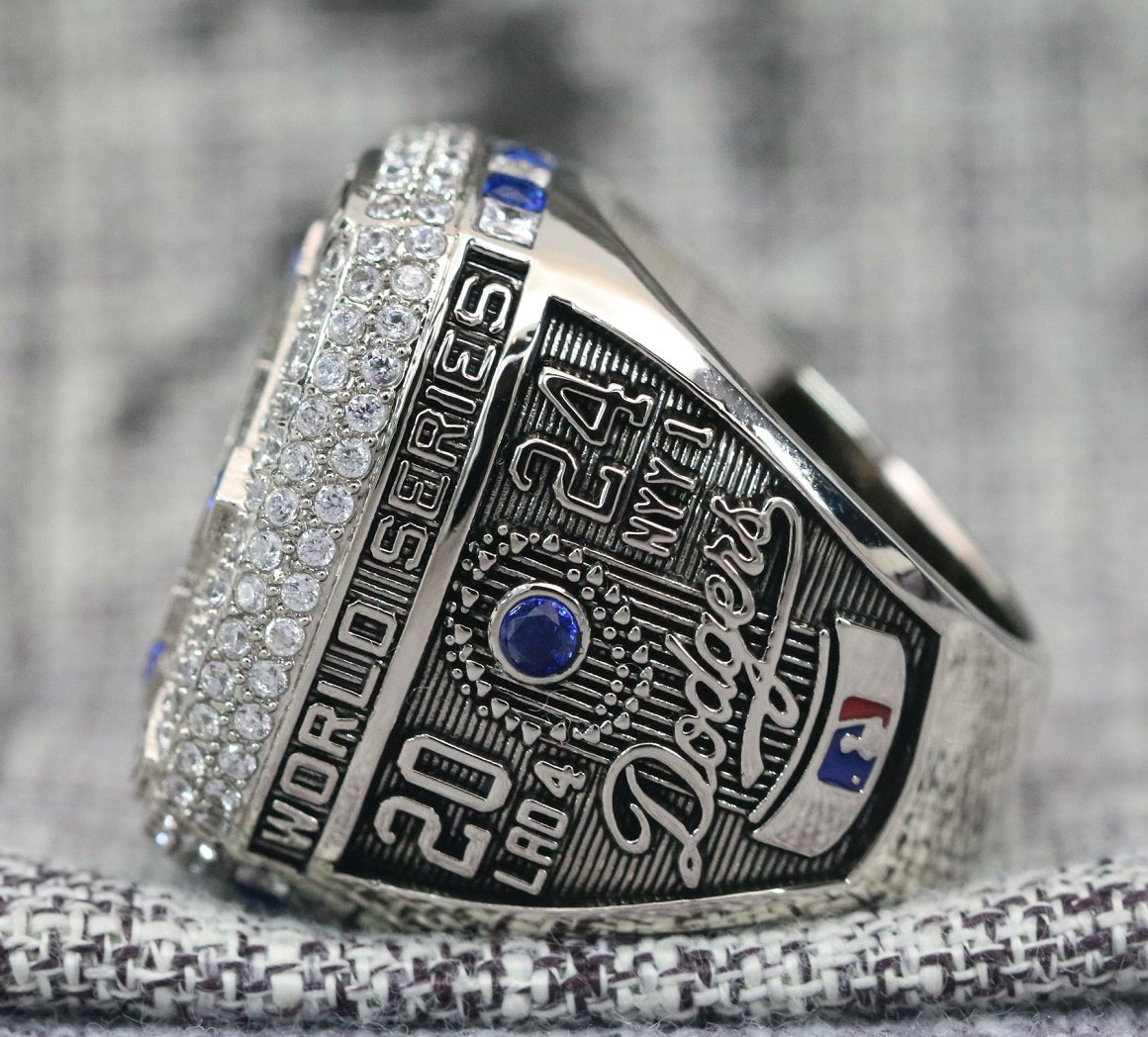 With Your name&number 2024 Los Angles Dodgers World Seires championship ...