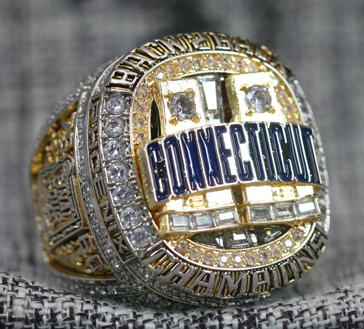 BACK TO BACK 2024 UConn Huskies Basketball Championship Ring - Premium ...