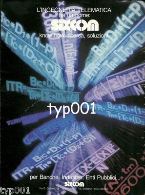 SIXCON - 1984 ELECTRONIC ENGINEERING HAS A NAME PRINT AD