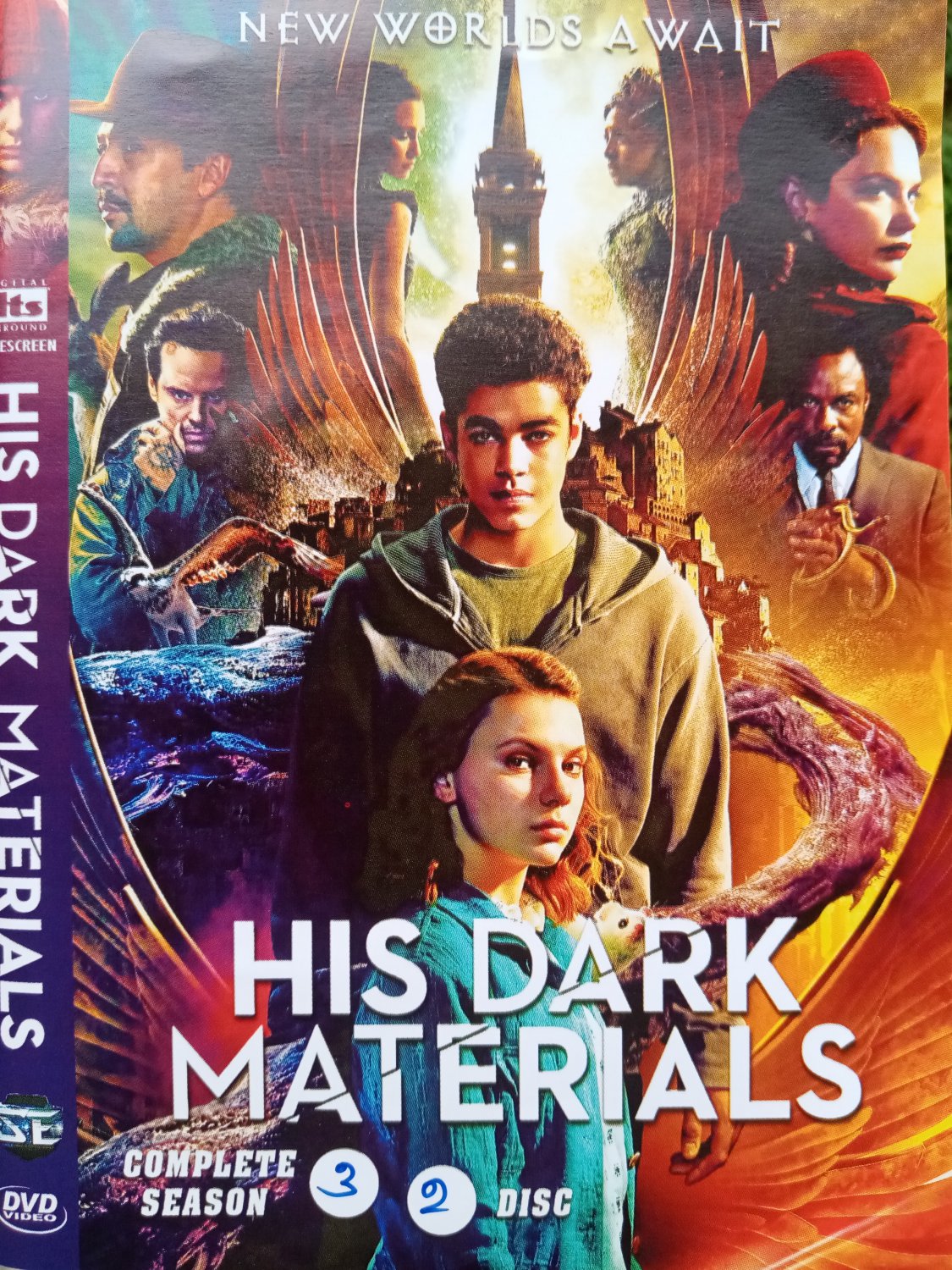 HIS DARK MATERIALS DVD TV SERIES complete season (3) free shiping