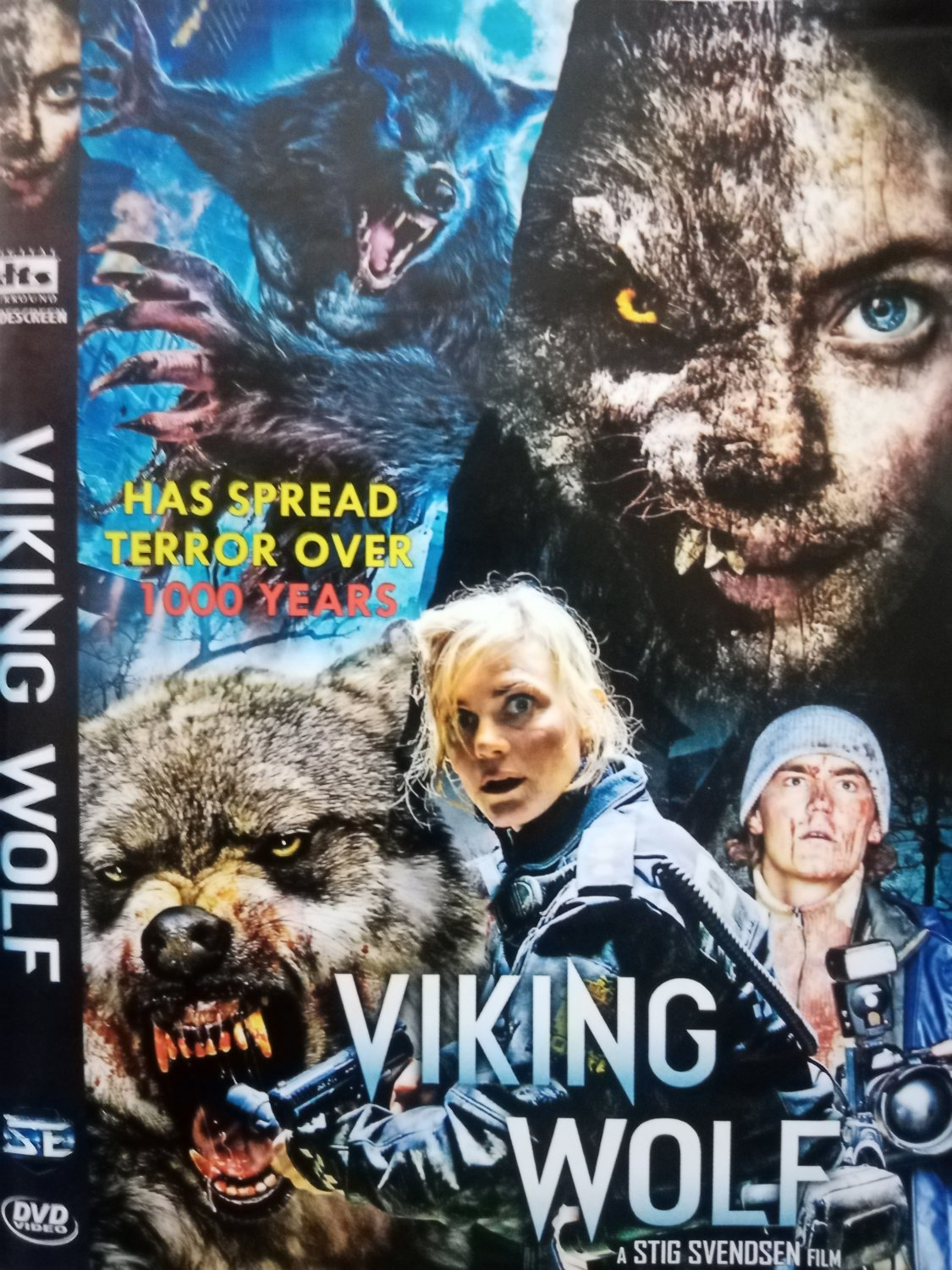 VIKING WOLF DVD Movie free shiping