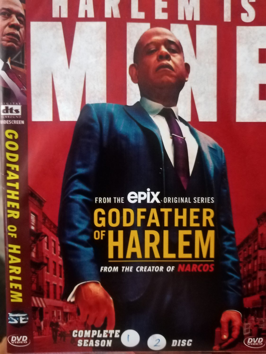 GODFATHER OF HARLEM DVD TV SERIES complete season ( 1 ) Free shiping