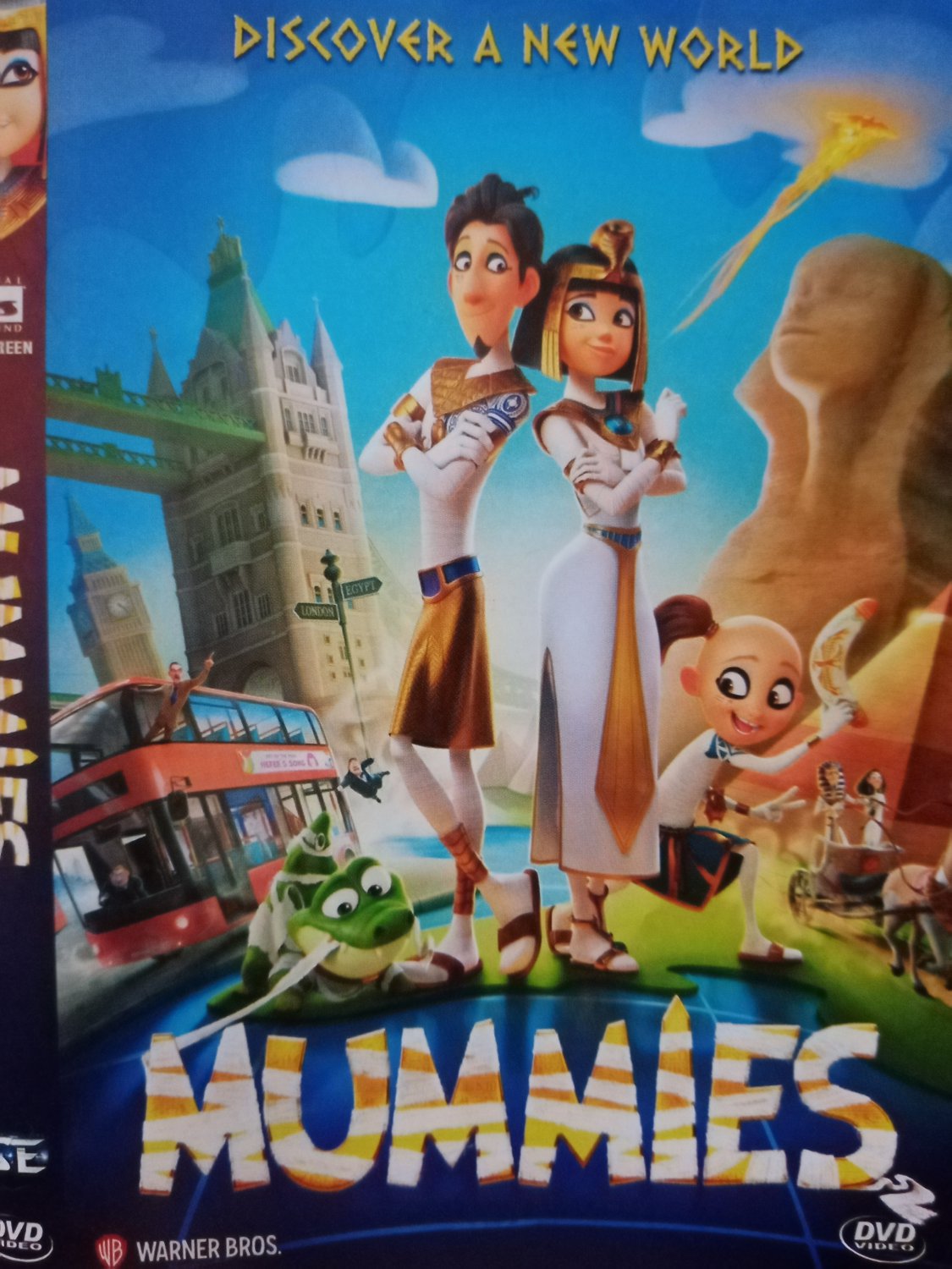 MUMMIES DVD animation movie free shiping 2023