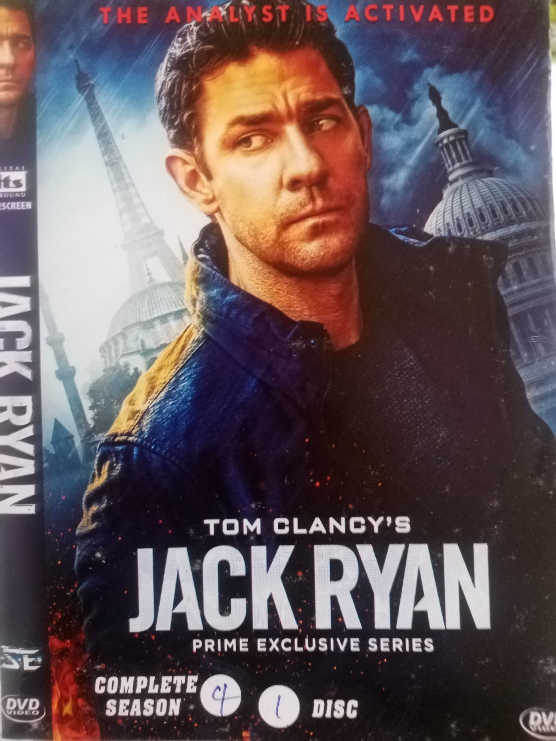 JACK RYAN DVD TV SERIED COMPLETE SEASON ( 4 ) free shiping 2023