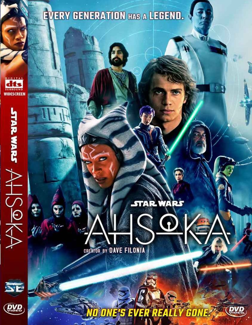 AHSOKA DVD movie free shiping 2023