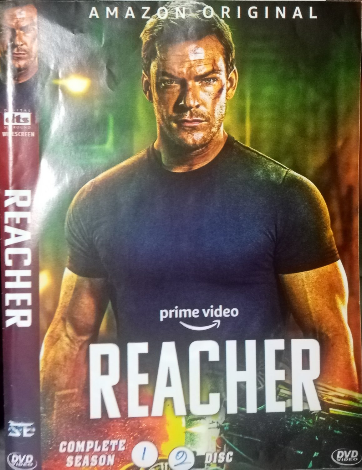 REACHER DVD TV series complete season ( 1 ) free shiping