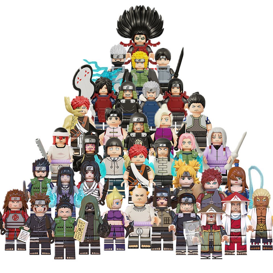 40pcs Collection Characters Naruto shippuden the 4th Great Ninja War ...