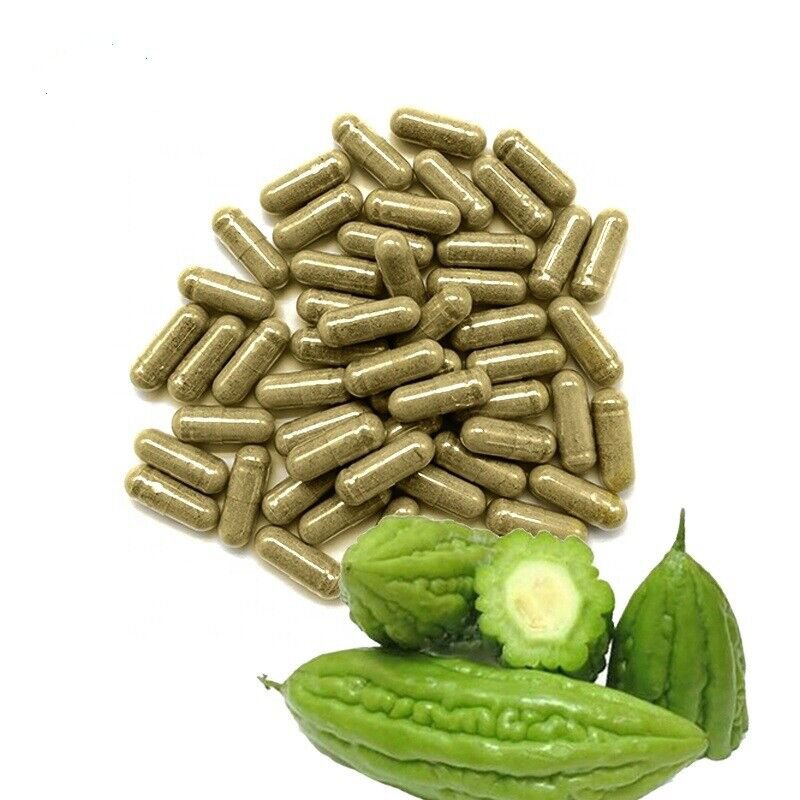 Organic Bitter gourd 60 Capsules Herbal Good For Blood Sugar and ...