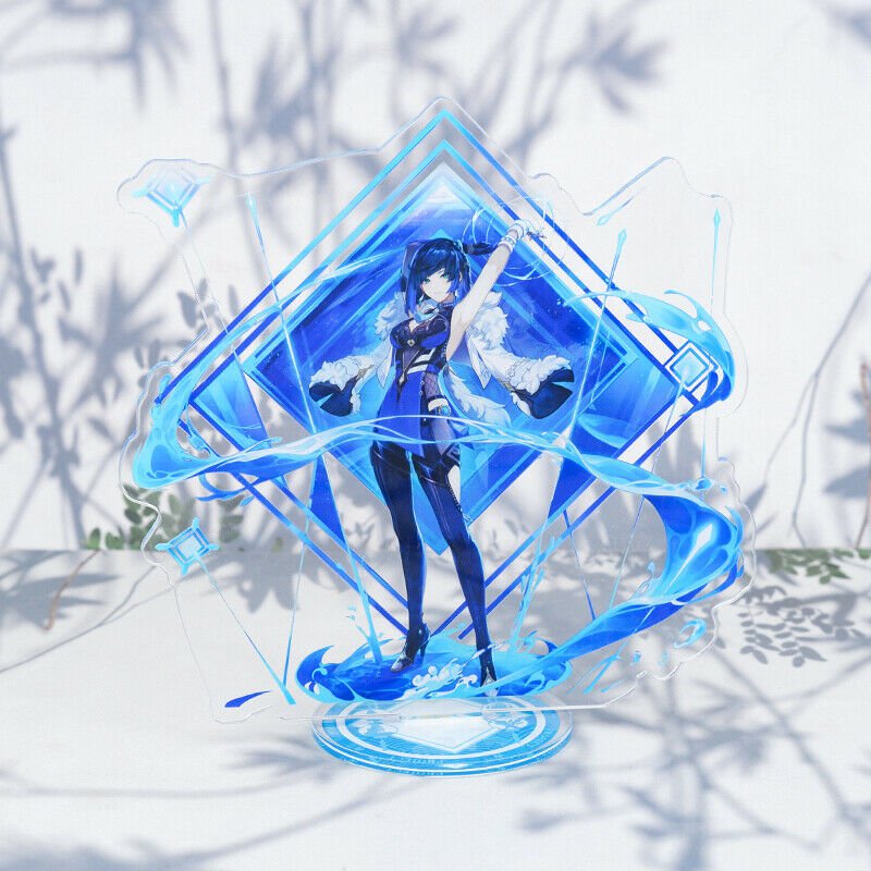 Yelan Genshin Impact Acrylic Figure Stand