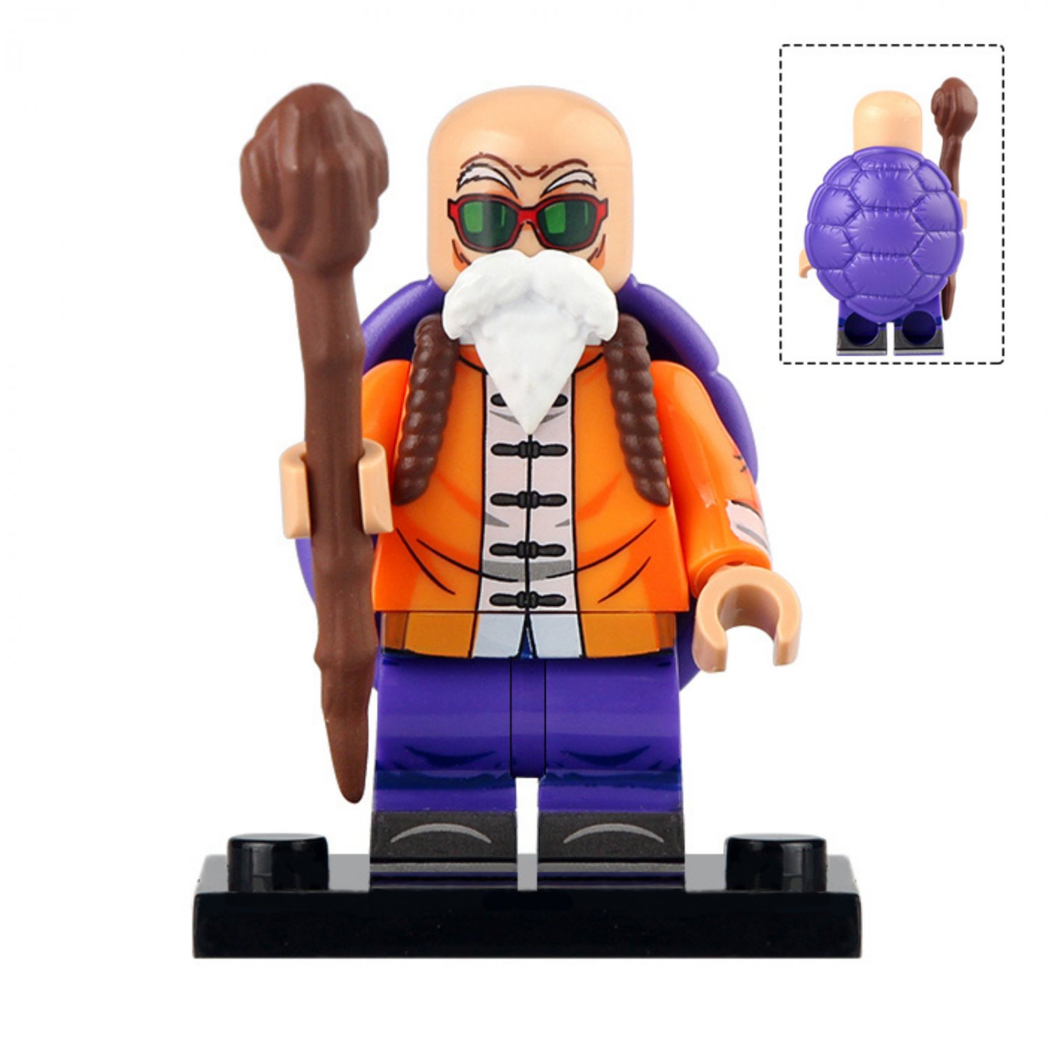 Dragon Ball Z Master Roshi Minifigures Accessories Building Toys