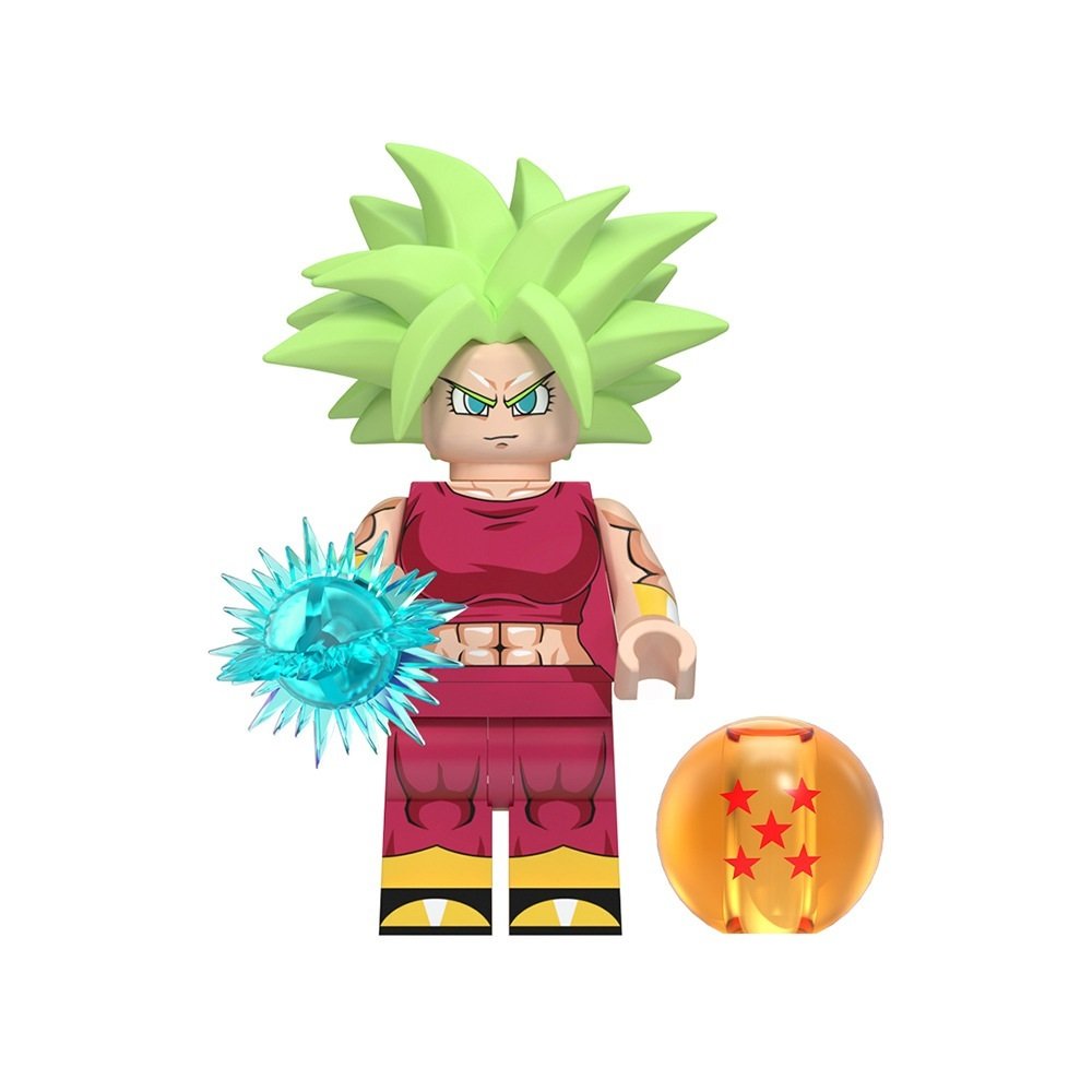 Super Saiyan Kefla Dragon Ball Super Minifigures Weapons and Accessories