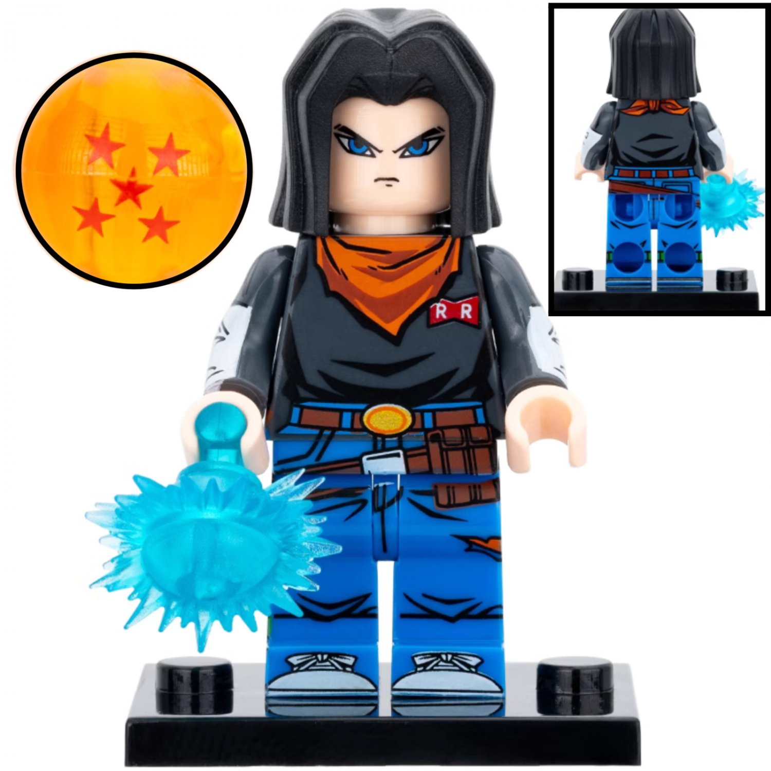 Dragon Ball Z Cell Saga Android 17 Lapis Minifigures Building Toys