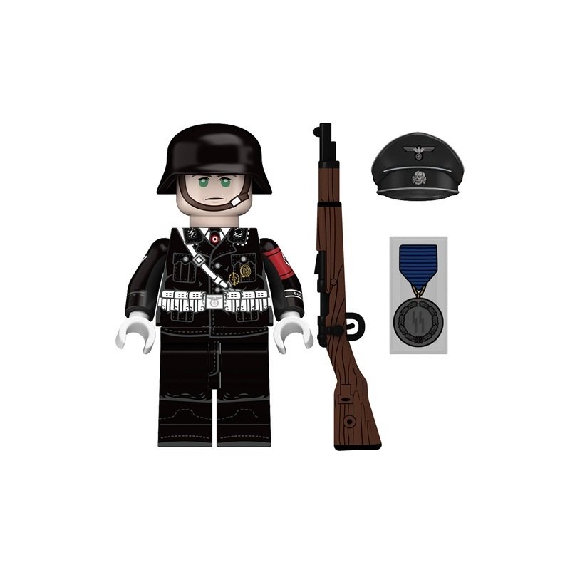 WW2 German SS Honor Guard Minifigures Weapons and Accessories